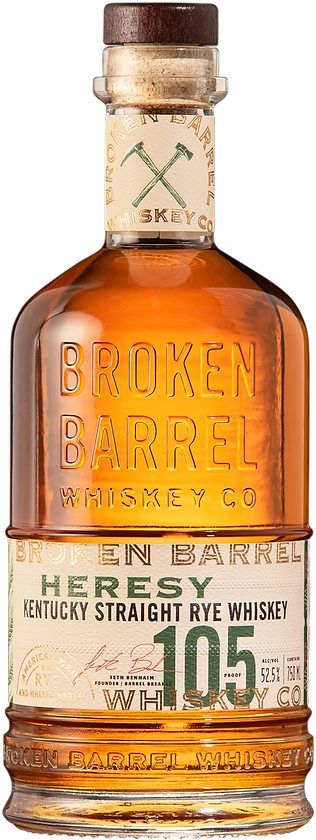 Broken Barrel Heresy Rye Whiskey 750 ml – Bonding Over Bourbon